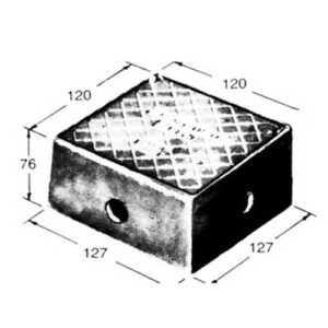 Aluminium Earth Rod Connection Box - Convic Australia