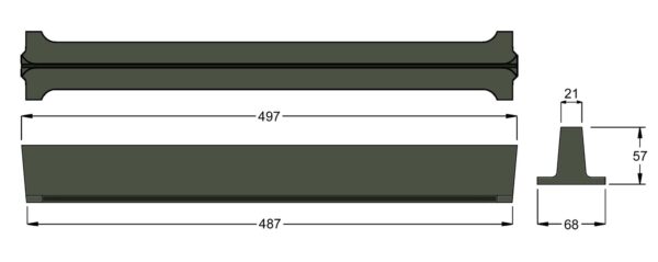 Pit Crossbar for P6/P8/P9 - Convic Australia